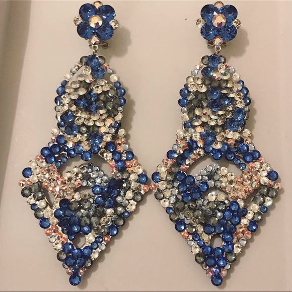 Jewelry | Custom Made Pageant Prom Formal Earrings | Poshmark
